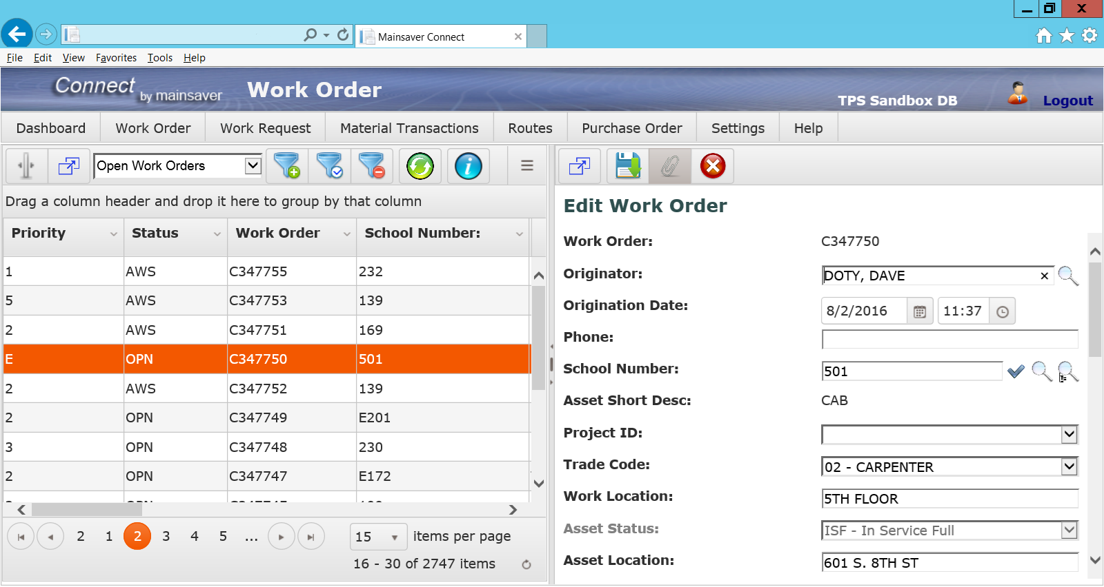 C.A.M. inc. - Attaching supporting Photos to a Work Request or Work ...